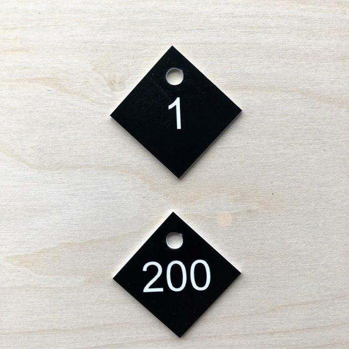 Lamacoid Labels - Custom Plastic and Metal Lamacoid Tags